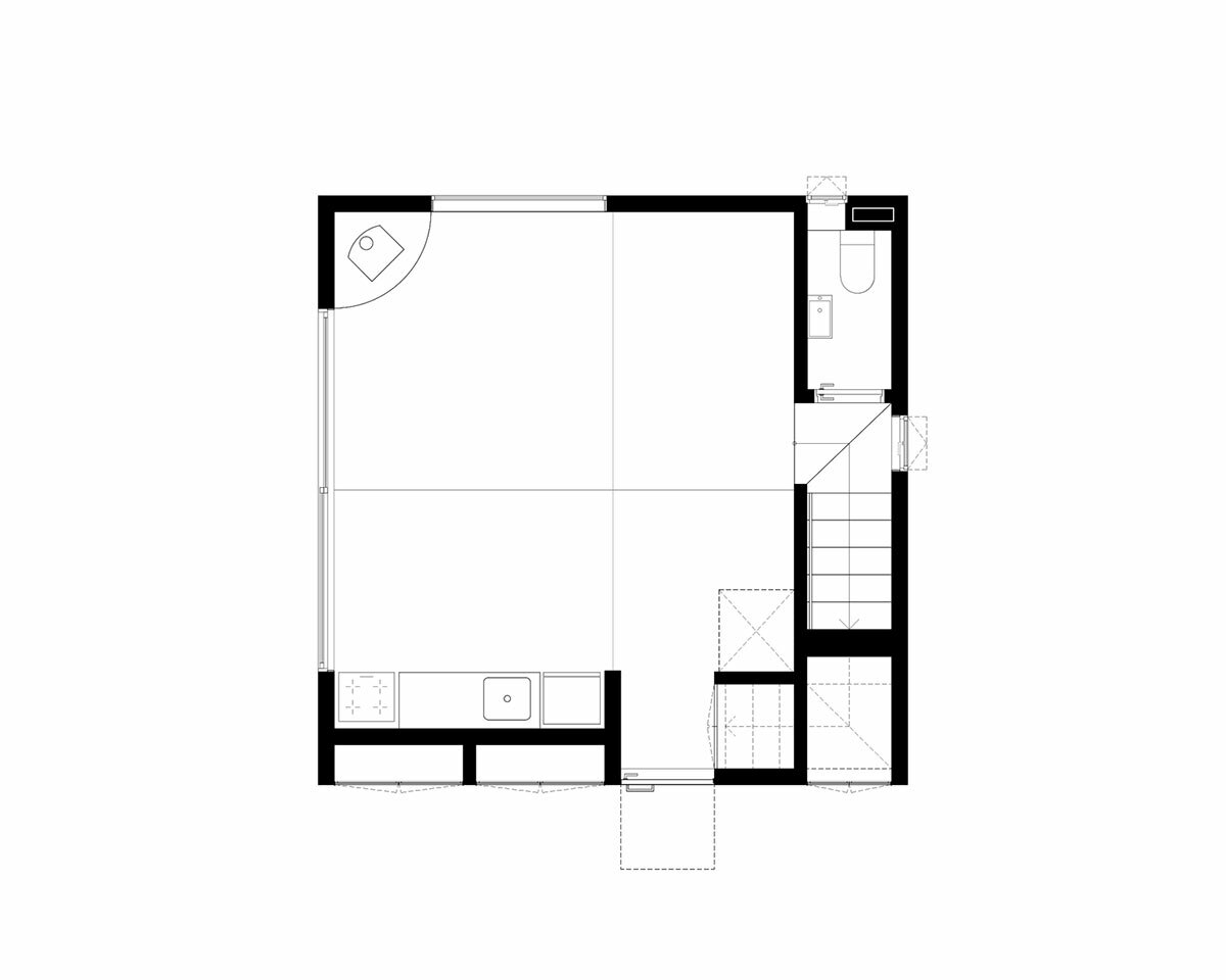 stanaćev granados' 'kuvo house' is a white timber cube in chile