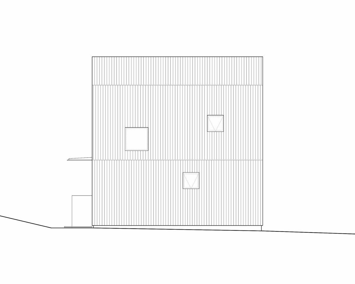 stanaćev granados' 'kuvo house' is a white timber cube in chile