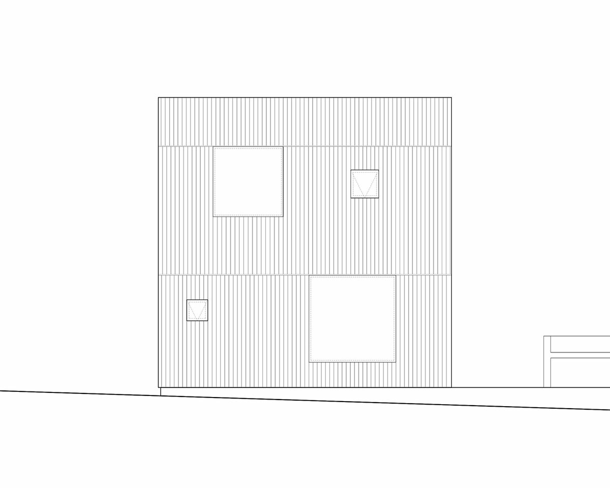 stanaćev granados' 'kuvo house' is a white timber cube in chile