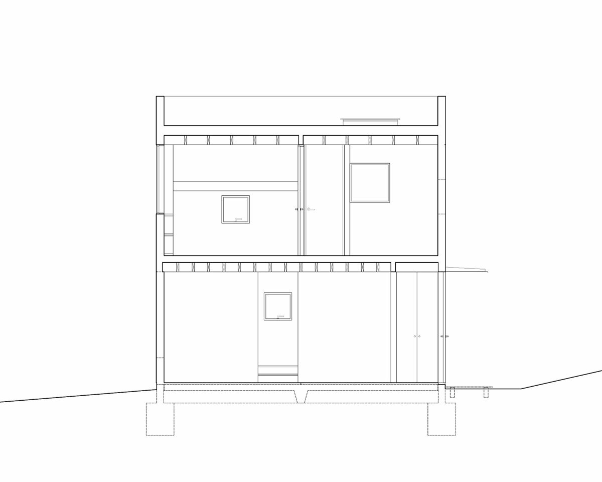 stanaćev granados' 'kuvo house' is a white timber cube in chile