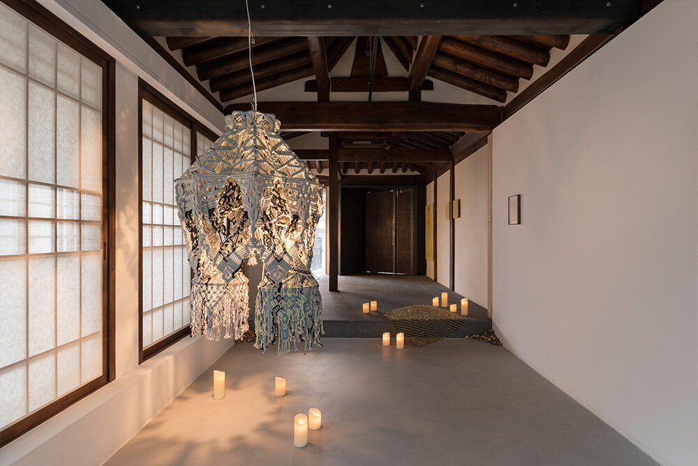 haegue yang's straw creatures take over 'latent dwelling' exhibition at ...