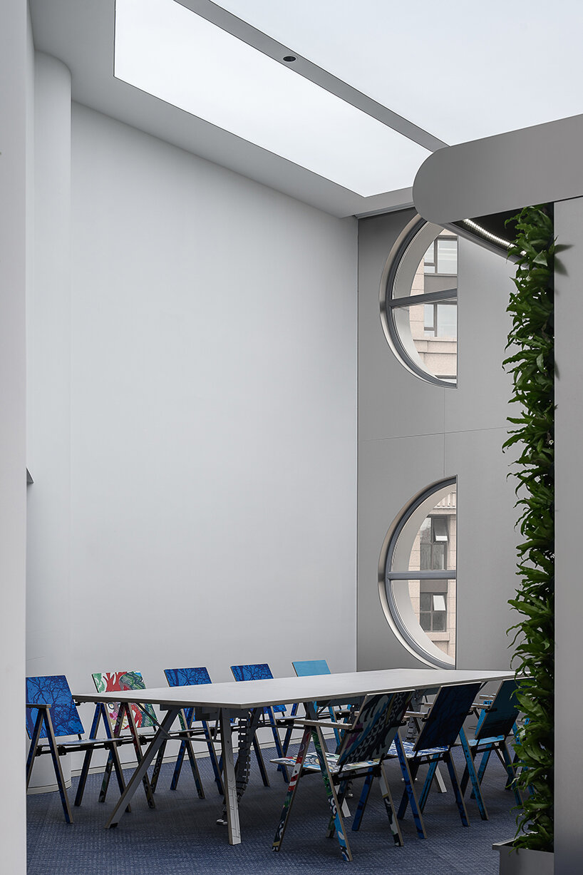 harbin creative design center in china invites peace & rhythmicity