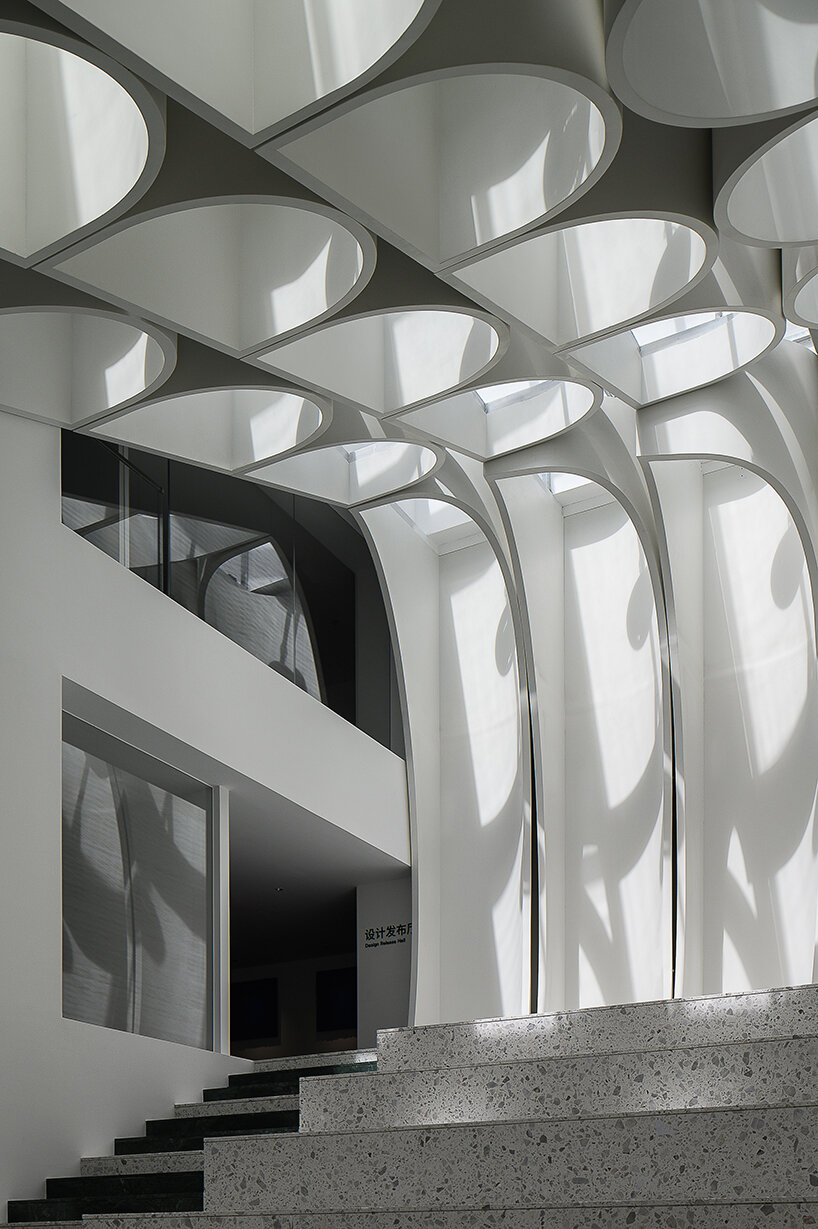 harbin creative design center in china invites peace & rhythmicity