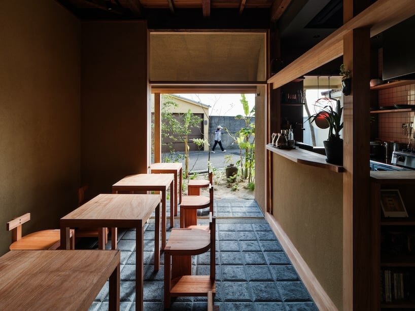 mixed-use wooden house showcases traditional japanese and global influences