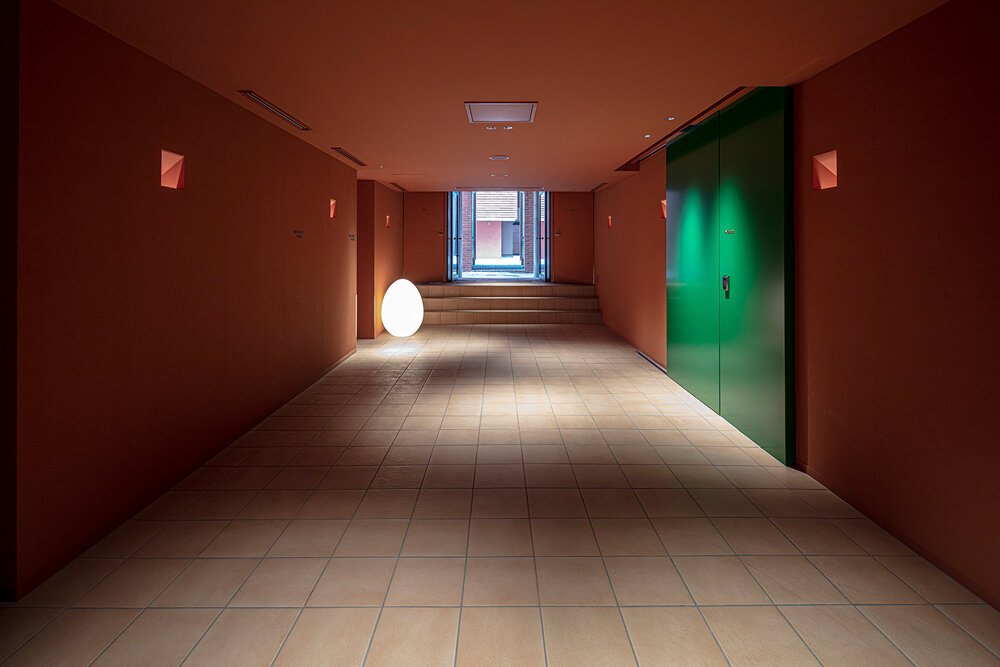 aldo rossi's hotel il palazzo in japan sees a bold transformation by uchida design