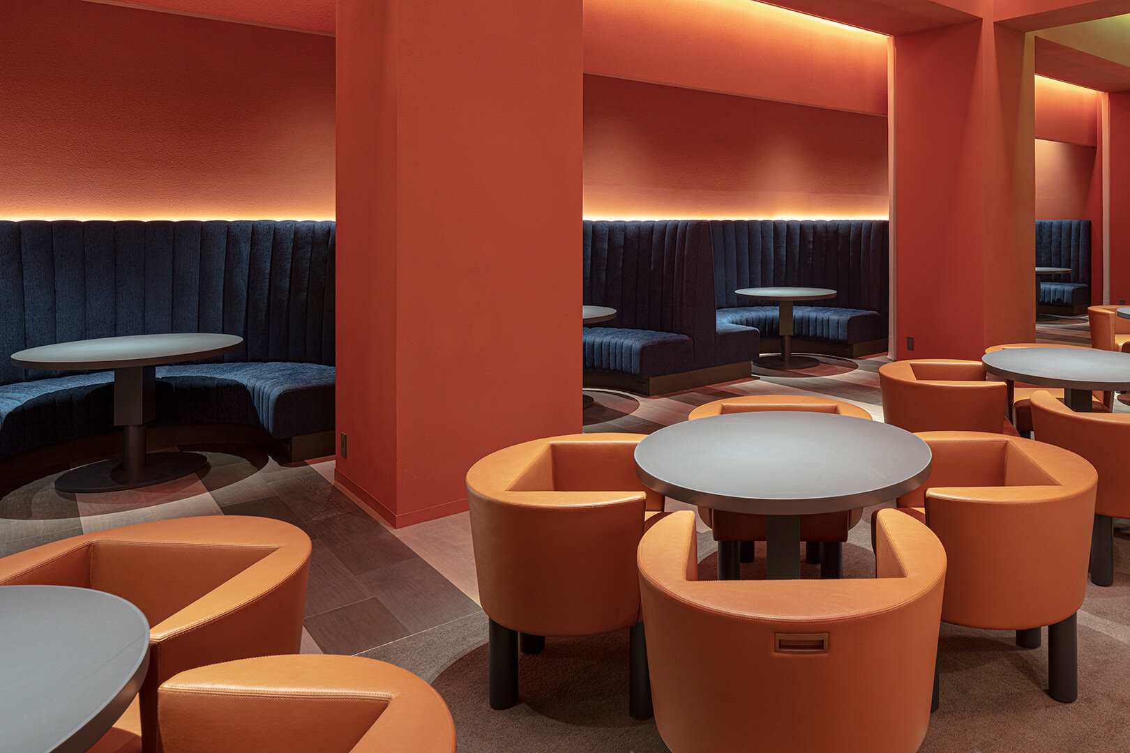 aldo rossi's hotel il palazzo in japan sees a bold transformation by uchida design