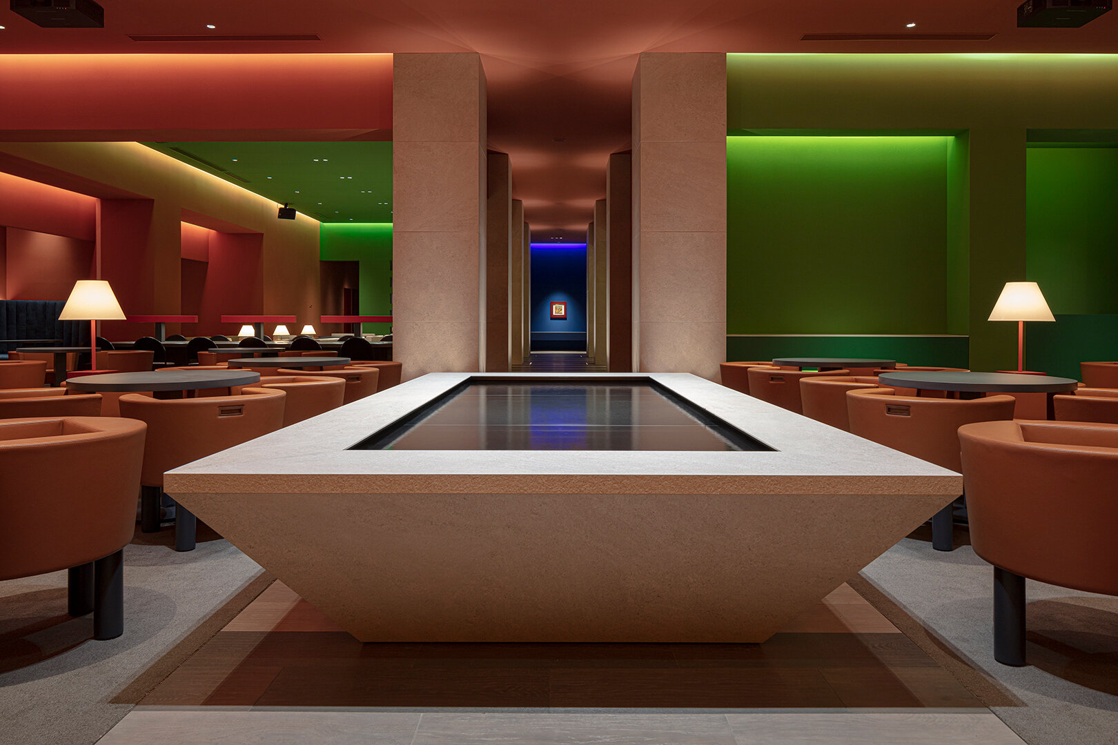 aldo rossi's hotel il palazzo in japan sees a bold transformation by uchida design