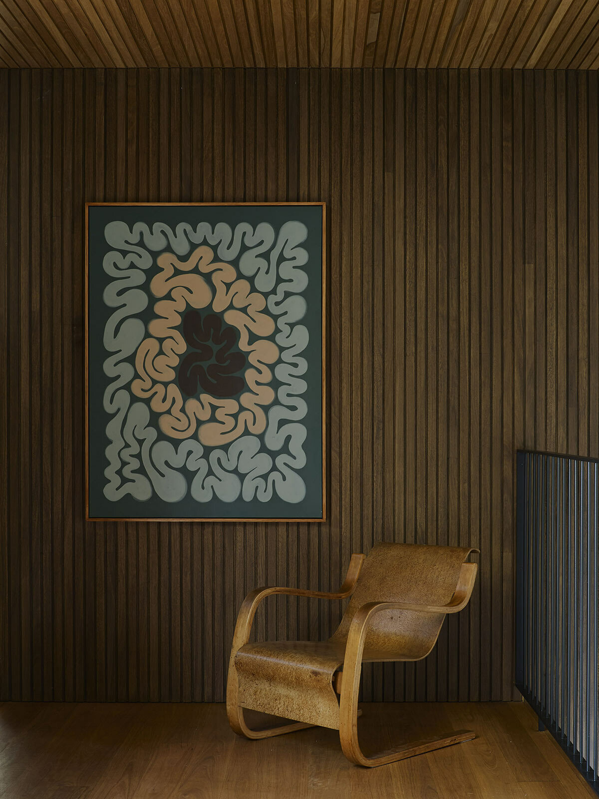 gardened roof planes float over rama architects' australian M house