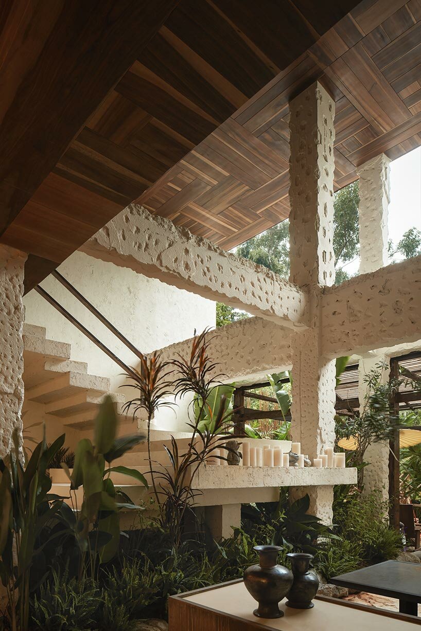 weaved bamboo wraps chon buri spa and restaurant in china