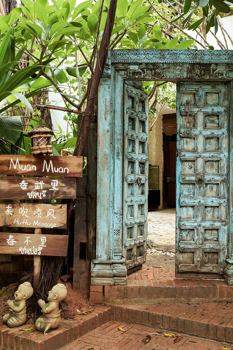 weaved bamboo wraps chon buri spa and restaurant in china