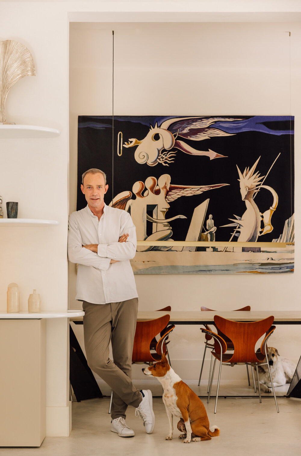 studio gameiro infuses modern touches into historic palmeira apartment ...