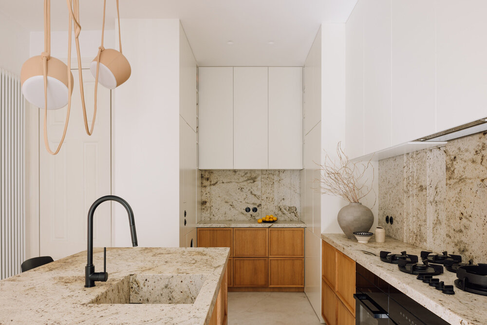 studio gameiro infuses modern touches into historic palmeira apartment ...