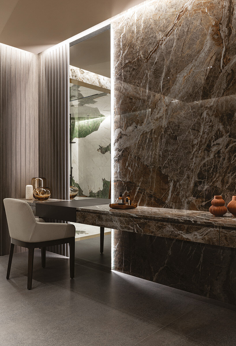 florim focuses on 2024 trends with its porcelain stoneware surfaces