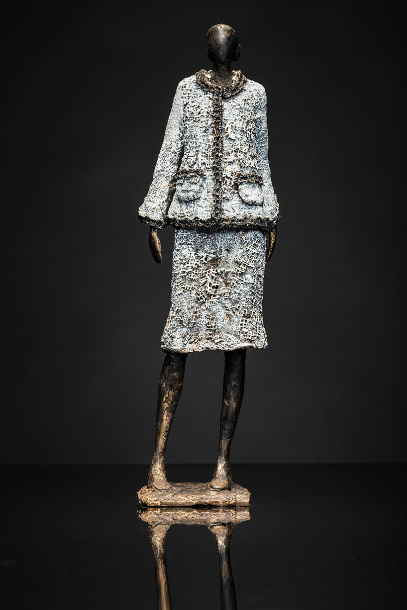 schiaparelli and chanel celebrated in london exhibition with bronze ...