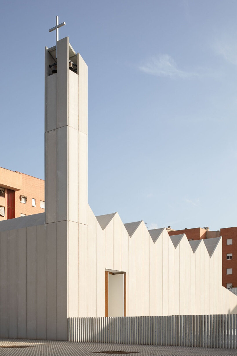 elisa valero's jagged roof diffuses intricate pastel patterns inside ...