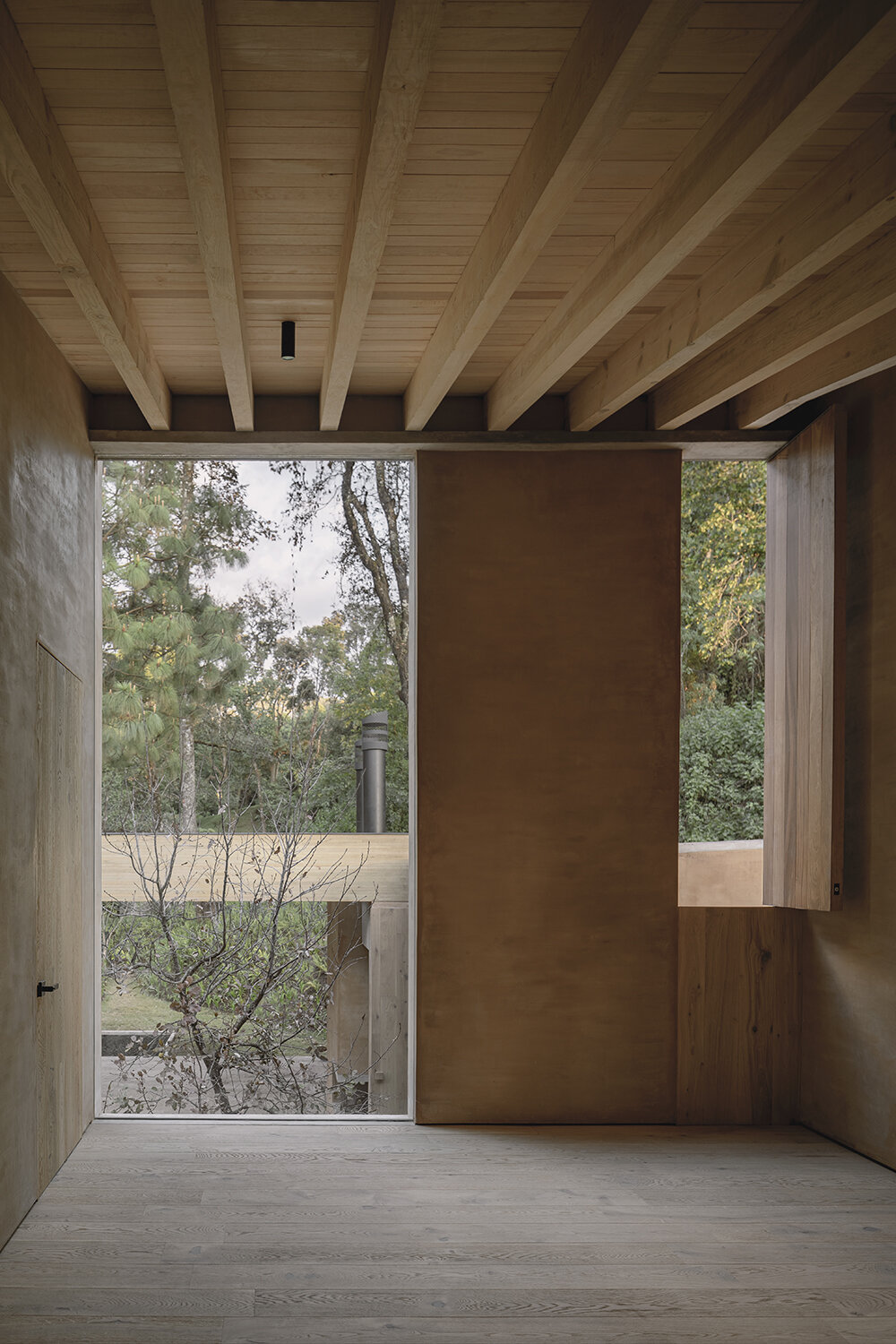 héctor barroso sculpts meditative courtyard amid los helechos in valle ...