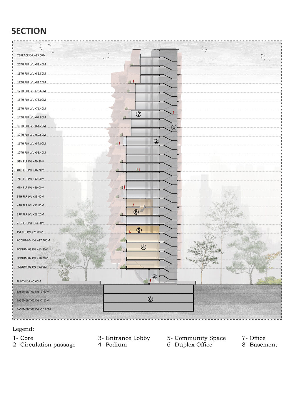 parabolic balconies sprout from sanjay puri's vertical 'forest' in ...