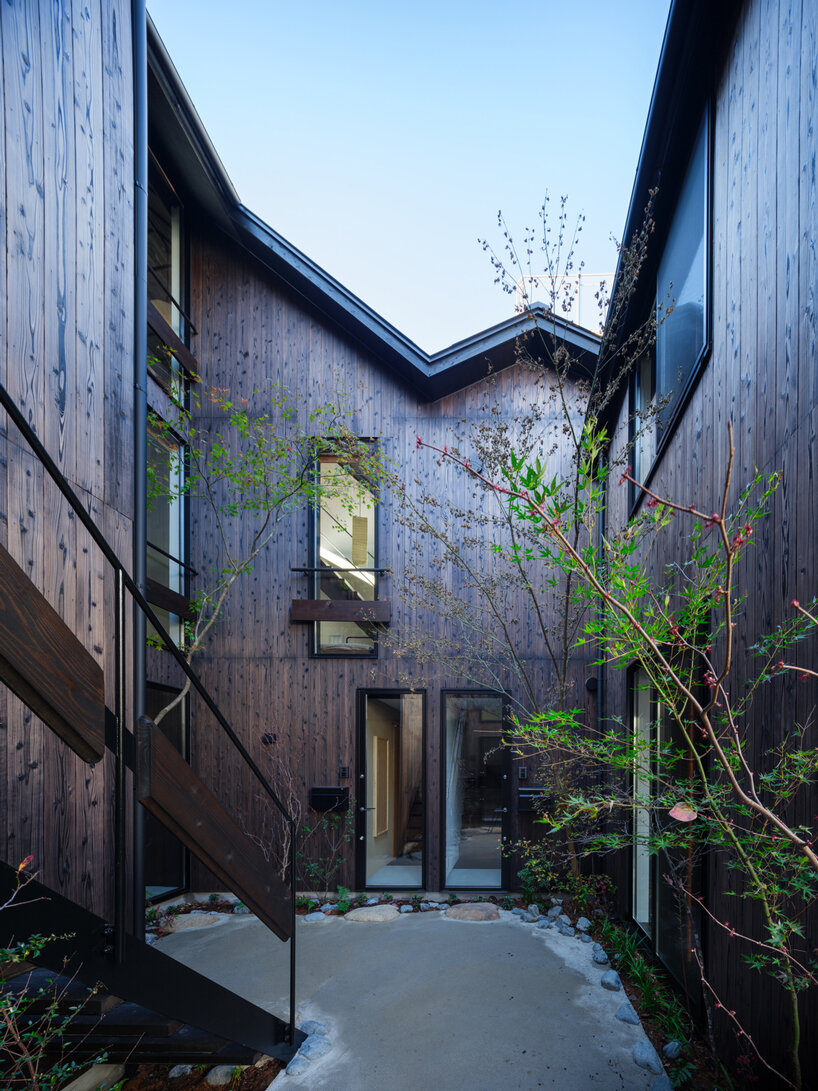 staggered volumes in love architecture's tokyo residential complex ...