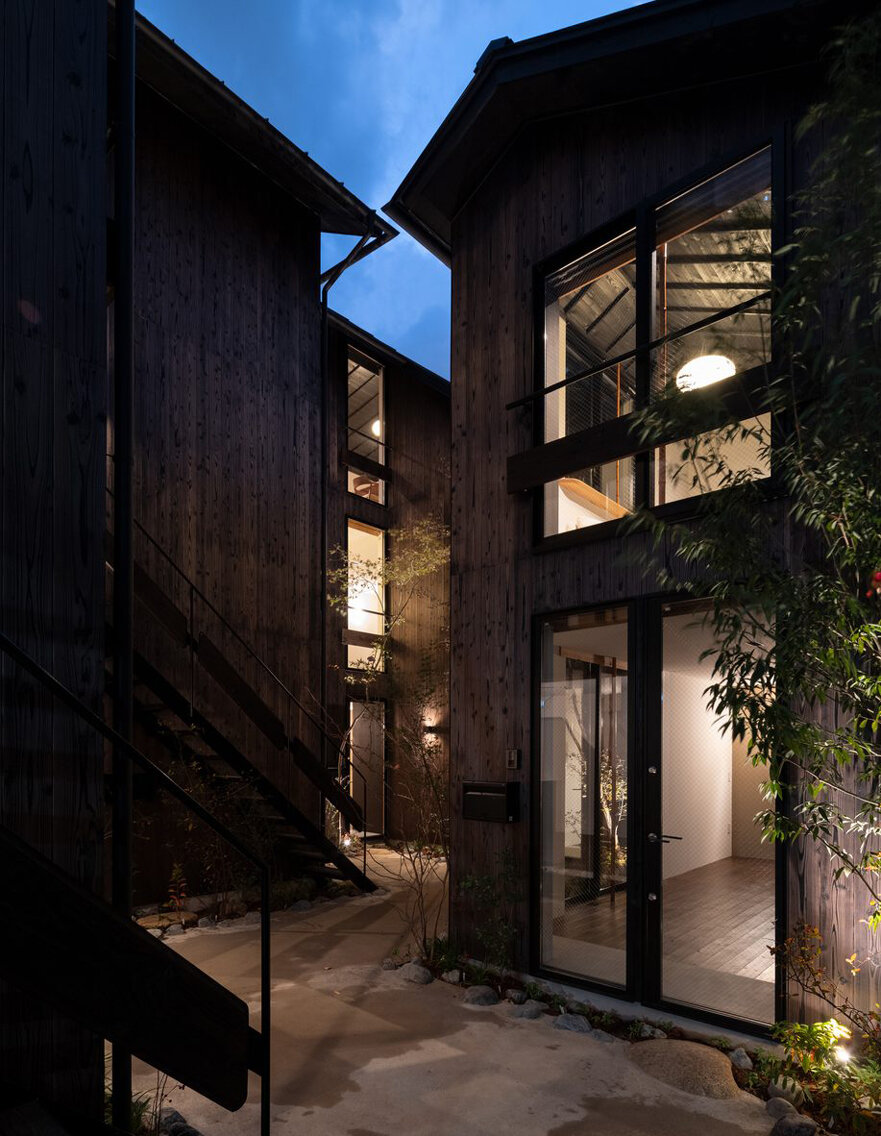 staggered volumes in love architecture's tokyo residential complex ...
