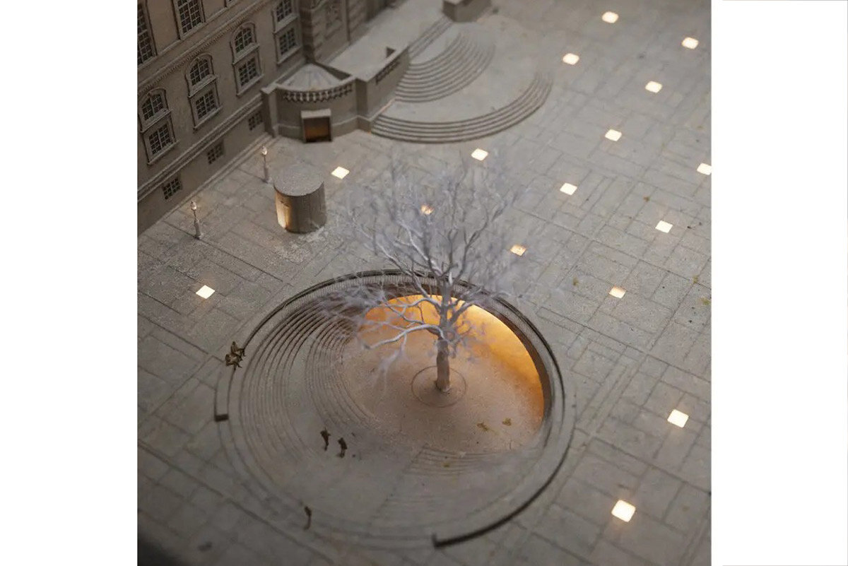 COBE plans new danish parliament with underground amphitheater