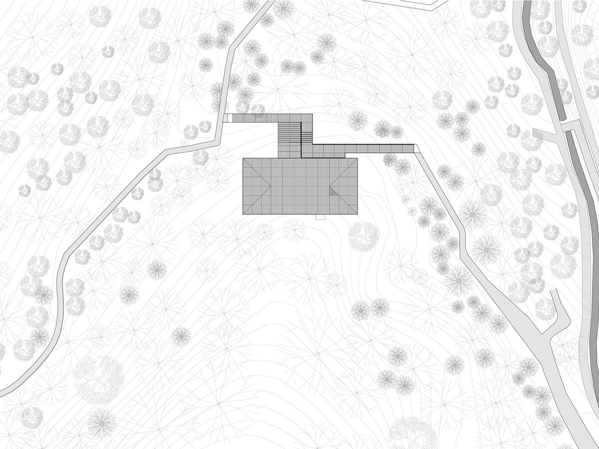 inwang mountain guard post becomes modern forest retreat