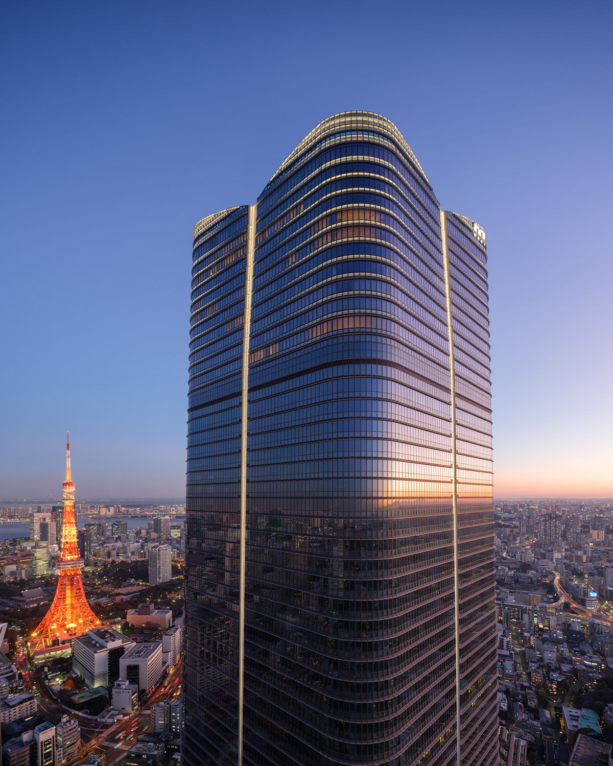 'mori JP tower' takes the crown as tallest building in tokyo