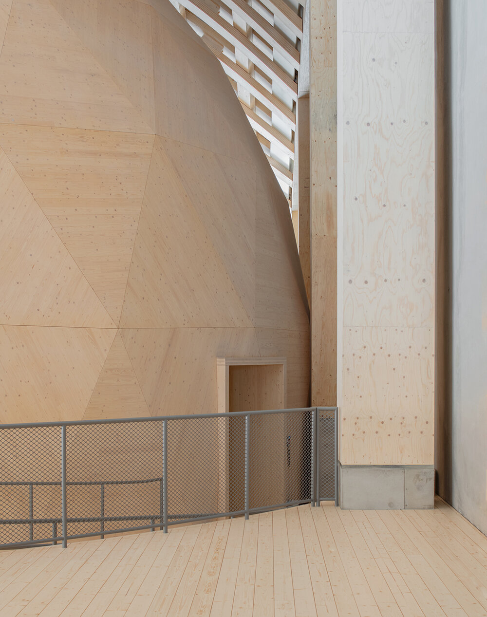 elding oscarson builds visualization dome as museum extension in stockholm