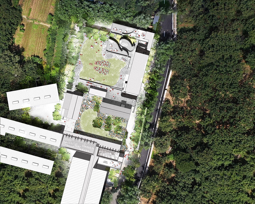 rural ceramic factory becomes 'brickyard retreat' hotel by LLLab.