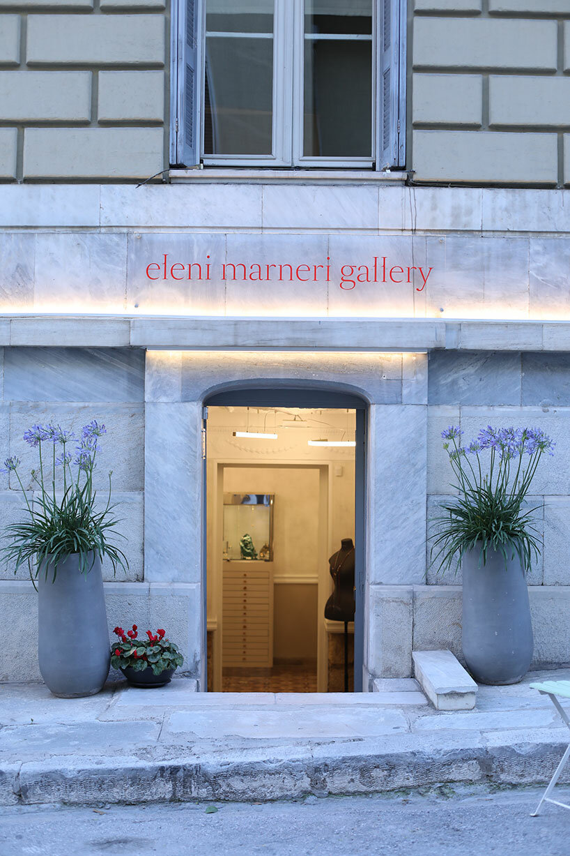 eleni marneri gallery brings jewelry and perfume inside a neoclassical ...