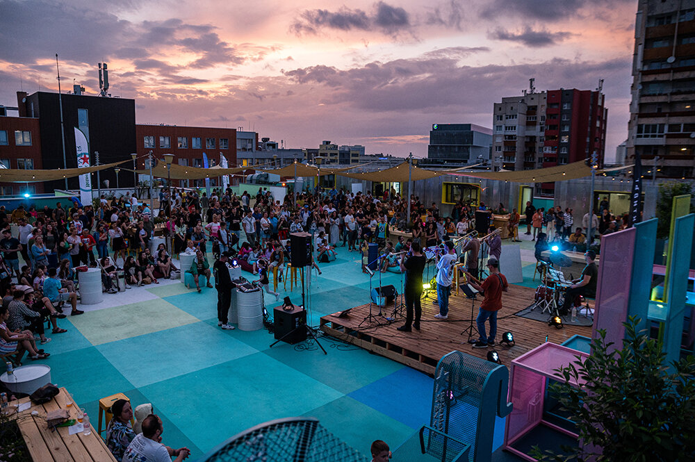 concrete to culture takes over rooftop with largest graffiti in bulgaria