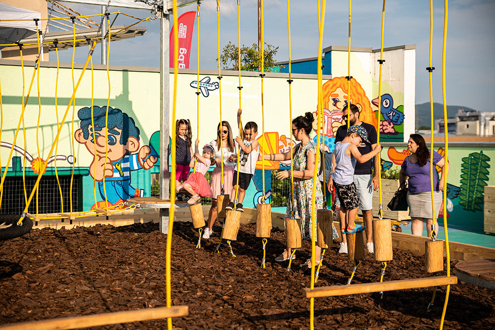 concrete to culture takes over rooftop with largest graffiti in bulgaria