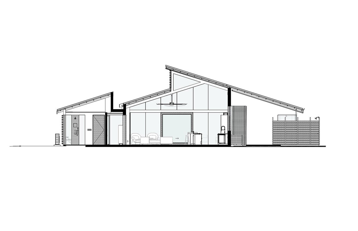 inverse project completes bioclimatic 'beach barn' in costa rica