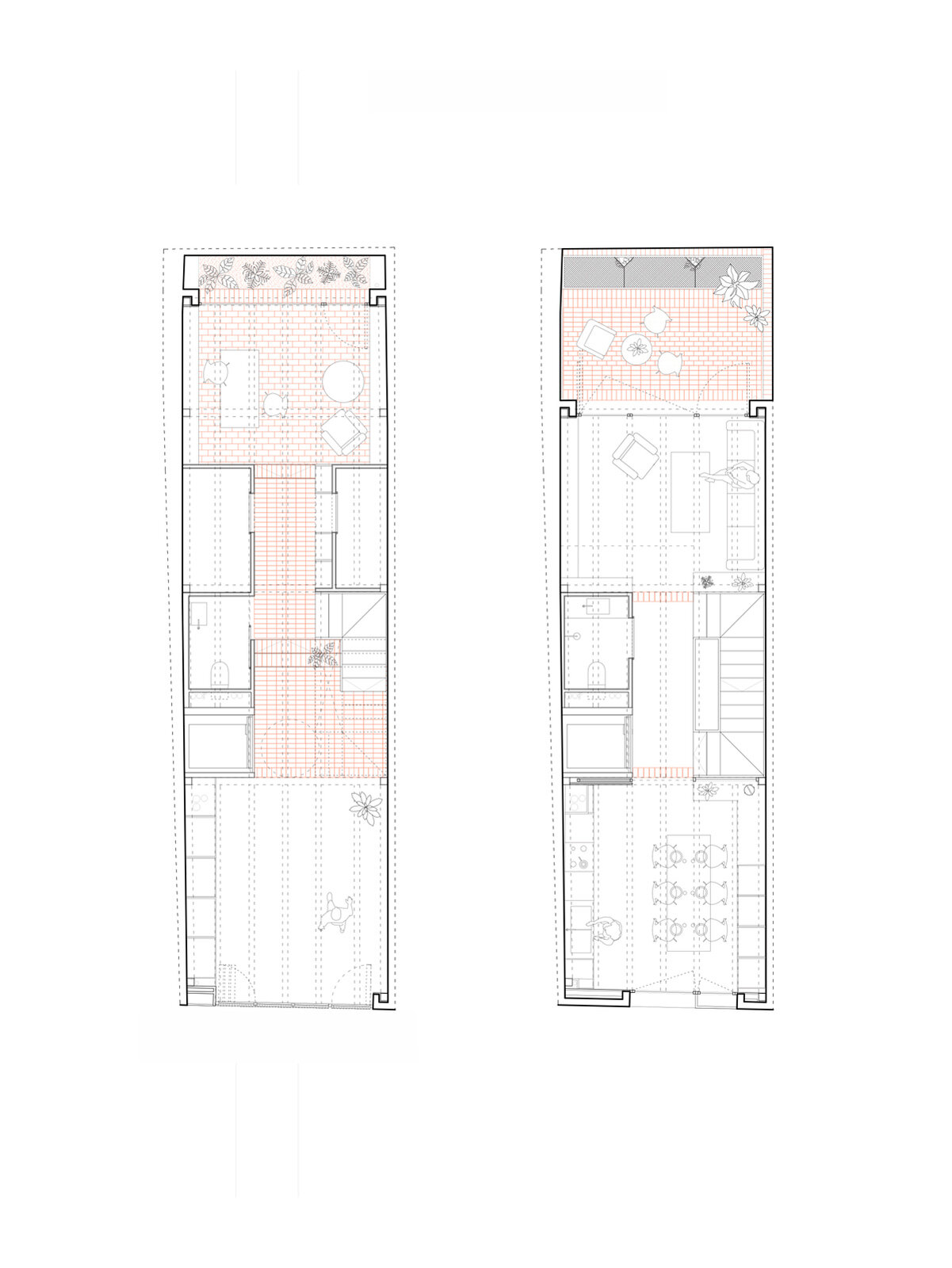 casa sandra y mario: catalan townhouse restored by NUA arquitectures
