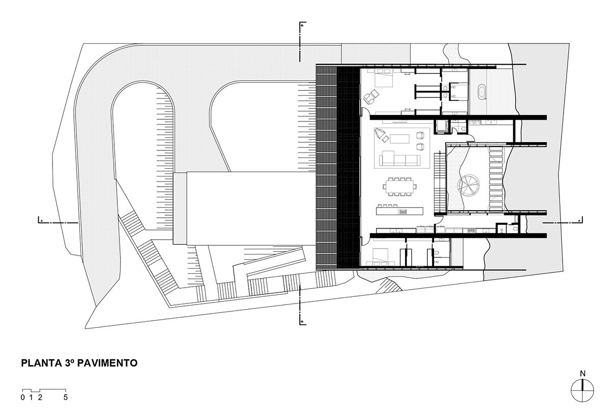TETRO arquitetura's 'ponte house' bridges architecture and nature