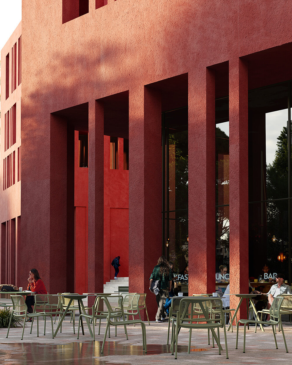 oppenheim architecture reveals tirana's college of europe campus