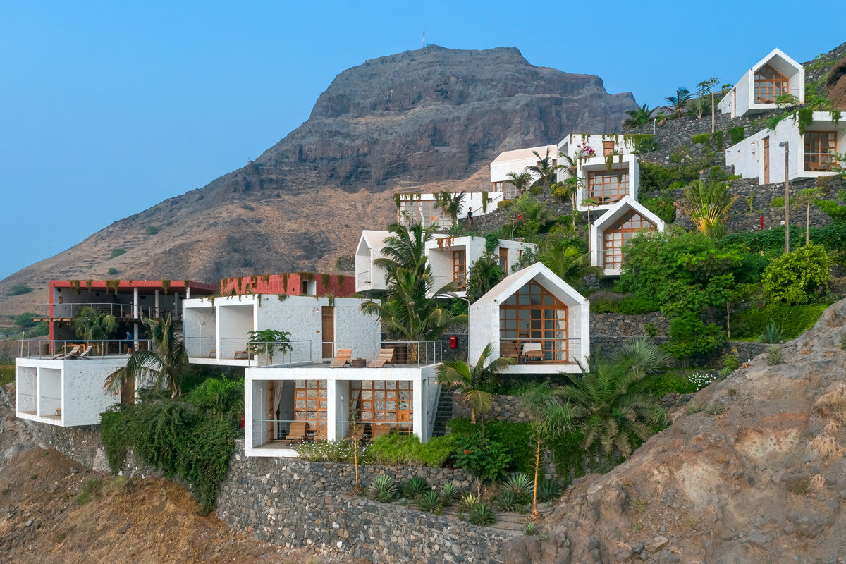 cabo verde island dotted with 'eco village' by ramoscastellano arquitectos