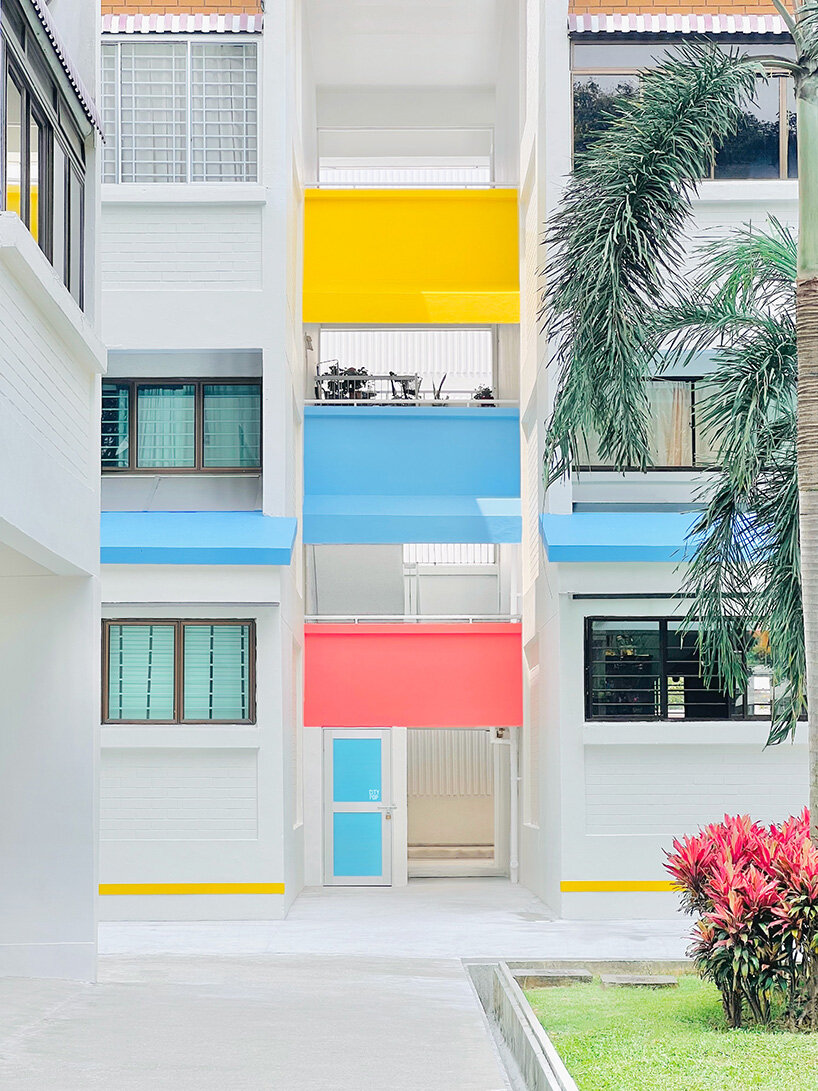everyday scenes of singapore become 1980s-inspired visuals through nicolas damiens' lens