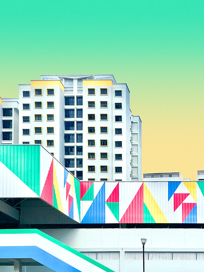 everyday scenes of singapore become 1980s-inspired visuals through ...