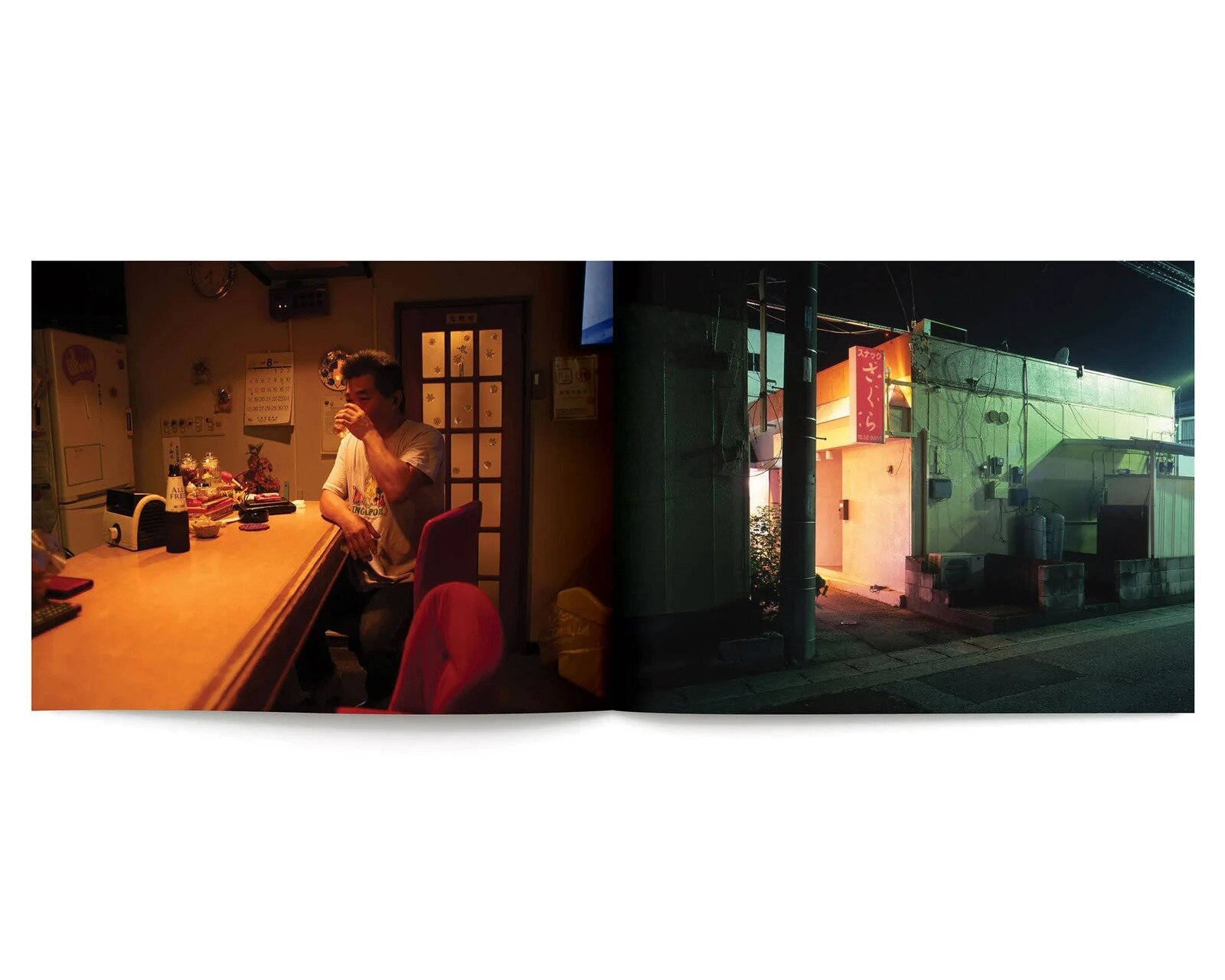 greg girard's photo book captures intimate sakura snack in japan