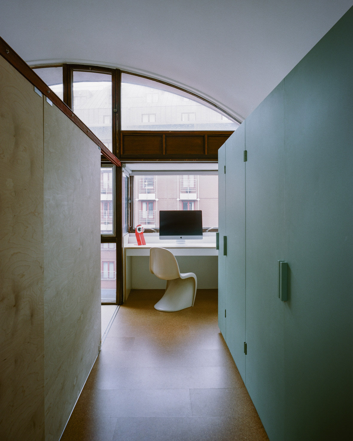 vaulted, 1960s-era 'crescent house' sees retrofit by TYPE studio