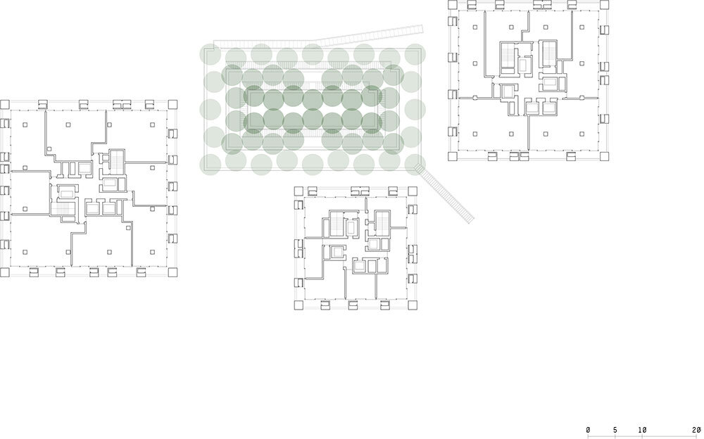 valerio olgiati brings towering forms and garden ziggurat to tirana ...