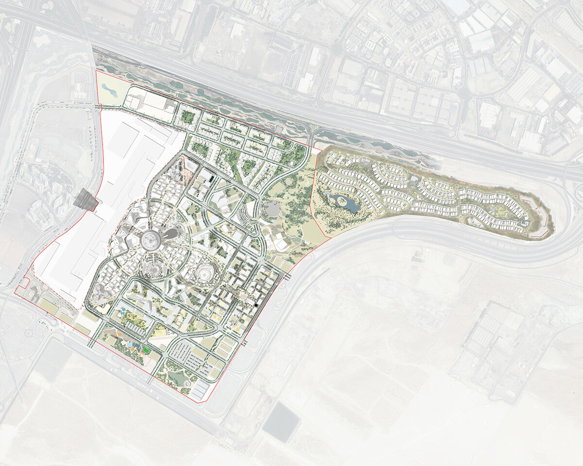 site of expo 2020 dubai to become urban development by UNstudio